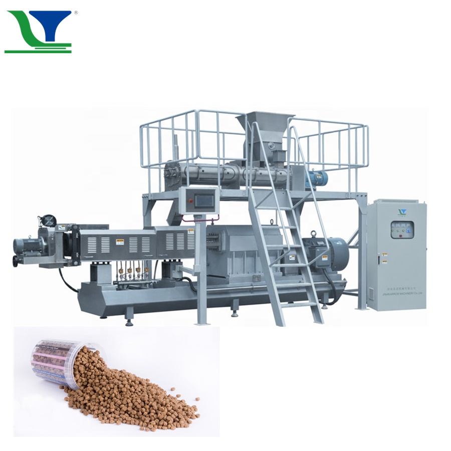Máquina extrusora de línea de producción de proceso de alimentación ...